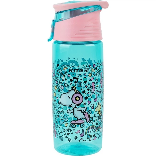Пляшка для води Kite Peanuts Snoopy 550 мл + ланчбокс з наповненням ...