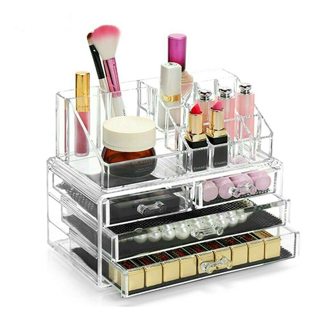 Органайзер для косметики Cosmetic Storage Box 4 ящика 24 ячейки ...