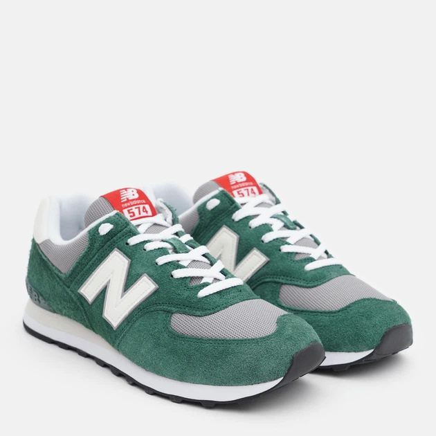 Чоловічі кросівки New Balance 574 U574GNH 42.5 (9US) 27 см Зелений ...