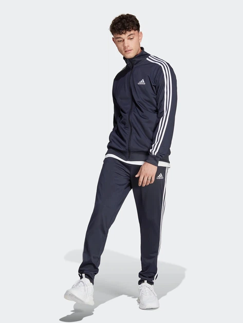 Спортивний костюм чоловічий Adidas M 3S TR TT TS HZ2220 S Legink/White ...