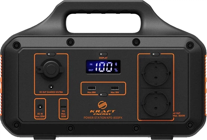 Зарядная станция Kraft KPS-800PX / 800 Вт / 510 Вт⋅ч / Li-ion (42-00059) – фото, отзывы ...