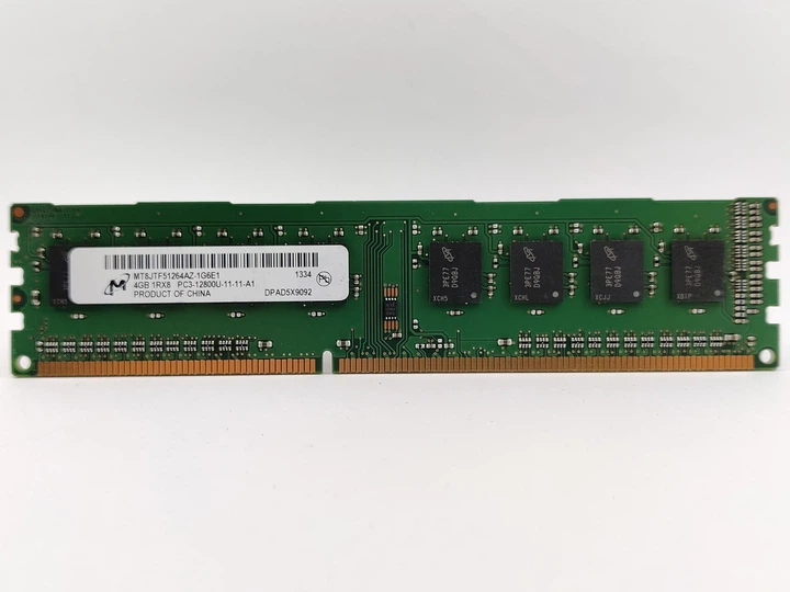 Оперативная память Micron DDR3 4Gb 1600MHz PC3-12800U (MT8JTF51264AZ-1G6E1) 13248 Б/У – фото ...
