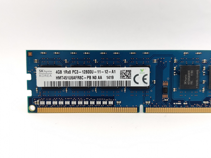 Оперативная память SK hynix DDR3 4Gb 1600MHz PC3-12800U (HMT451U6AFR8C ...