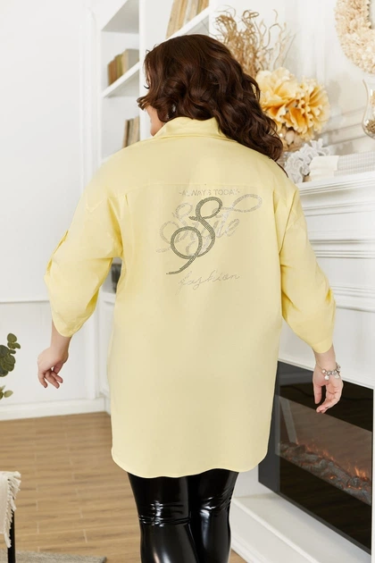 Рубашка мод ФЛ - 3429, желтый, розмір 60-62 от продавца: Умная Хозяйка – в интернет-магазине ...