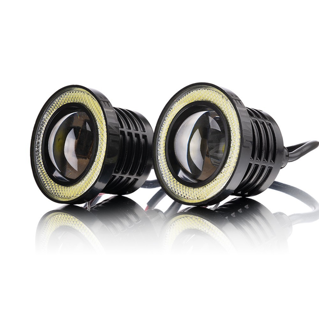 Светодиодная противотуманная фара S 64mm 2.5" алюминиевый корпус (к-т 2 ...