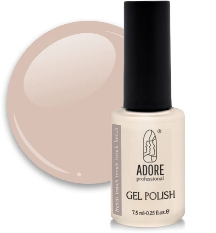 Гель-лак для французького манікюру - Adore Professional French Gel Polish F07 - Chiffon (980358 ...