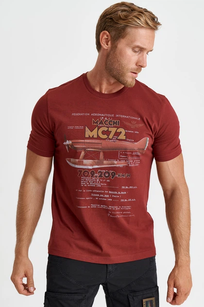 Футболка з принтом Macchi M.C. 72 Aeronautica Militare 5769 M от ...