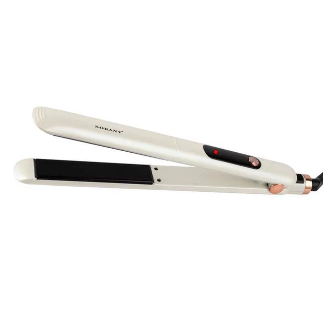 Утюжок для волос Sokany SK-1924 белый керамический 40 Вт до 530 градусов – фото, отзывы ...