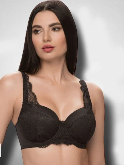 Бюстгальтер с косточками V.O.V.A Laura V32536V 75E Черный (4750246706803) – Брендовая одежда ...