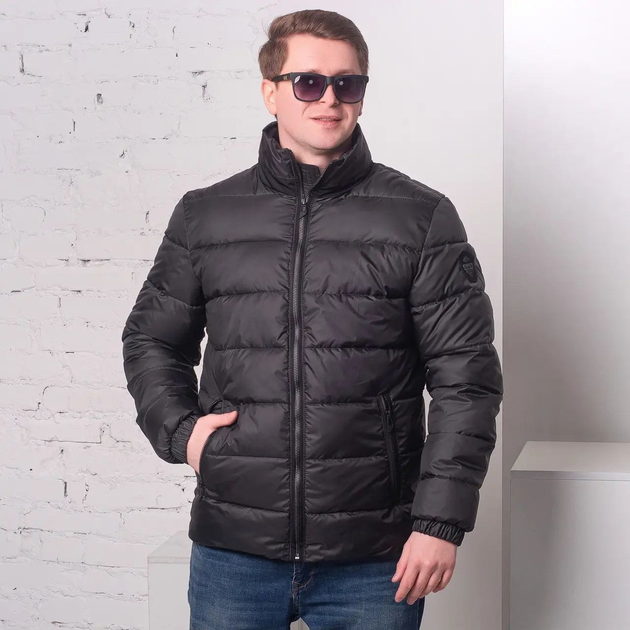 Демисезонная куртка мужская большого размера UF-Fashion УФ - 28 64 ...