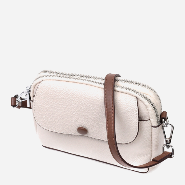 Сумка кросс-боди женская кожаная Vintage leather-22323 Белая – в ...