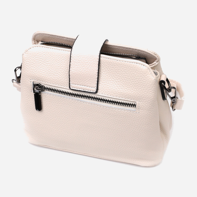 Сумка кросс-боди женская кожаная Vintage leather-22414 Белая – в ...