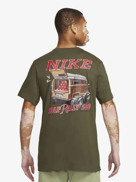 Футболка длинная мужская Nike Nike U Nsw Tee Sole Rally Lbr FQ3764-325 ...