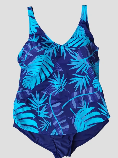 Слитный купальник для полных Samegame 3032 синий/голубой 5XL от продавца: LAMA-SHOP – в интернет ...