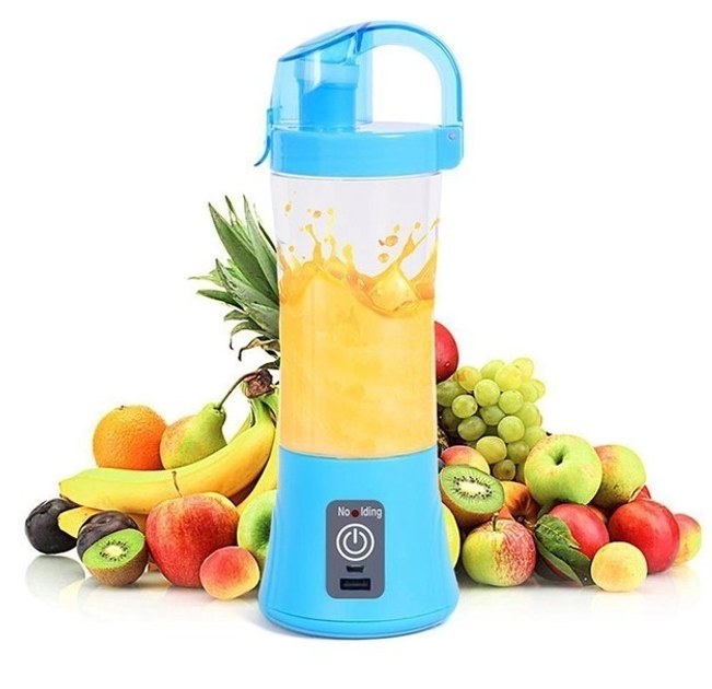 Фитнес-блендер портативный измельчитель с поилкой Smart Juice Cup ...