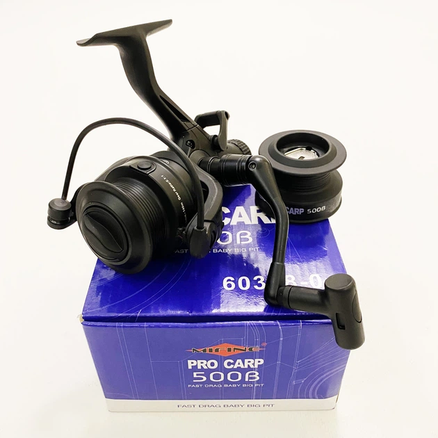 Катушка фидерная с бейтранером Mifine Pro Carp 500 7+1bb – фото, отзывы, характеристики в ...