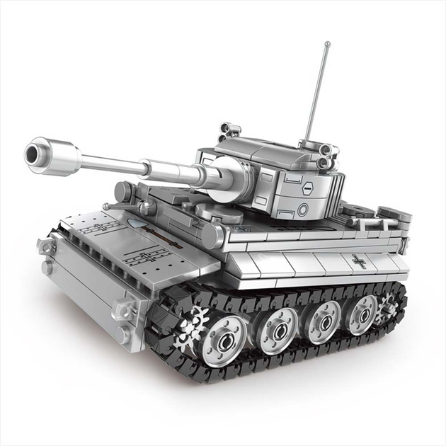 Детский конструктор A-Toys NO-89004 Военный, Тяжёлый танк Тигр Sd.Kfz ...