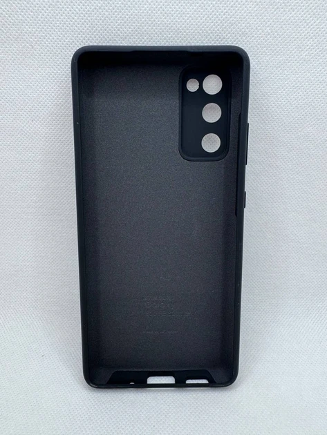 Чехол Silicone Cover Full для Samsung Galaxy S20 FE Черный – фото ...