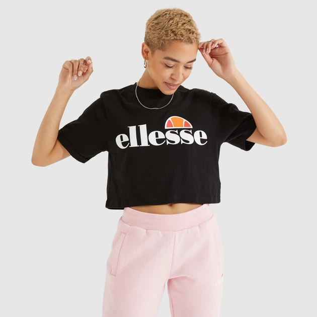 Футболка Ellesse Alberta Cropped Tee SGS04484-001 (2111) S Чорний ...