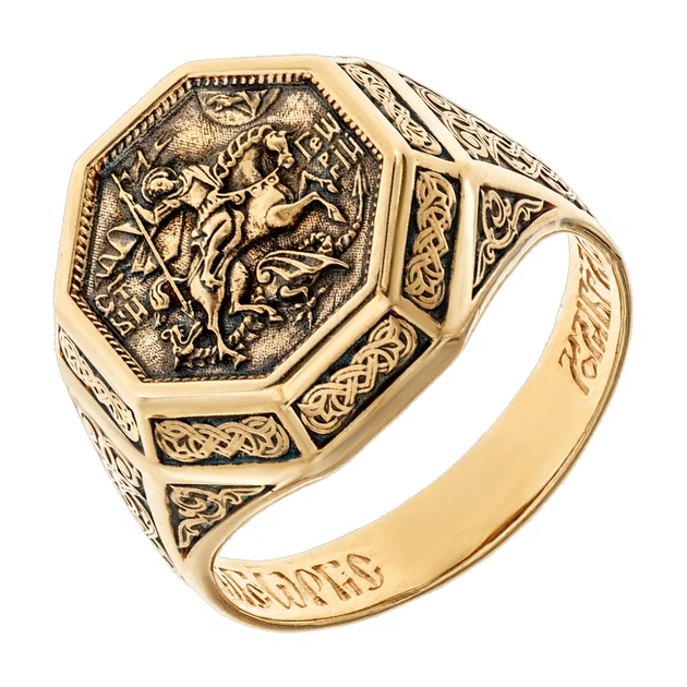 Кольцо мужское Diamant к2998 (512241) 22.0 от продавца: Azure – в ...