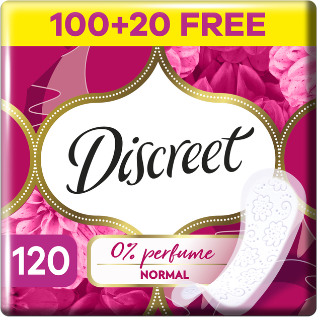 Отзывы о Ежедневные прокладки Discreet Normal без запаха 120 шт ...