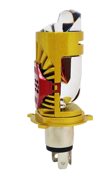 Комплект світлодіодних лінз H4 3570 led csp Chip 12-24V 6000K 14000Lm ...