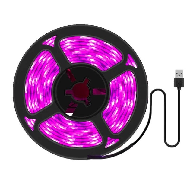 Светодиодная фитолента\фитолампа для комнатных растений от USB Полный ...