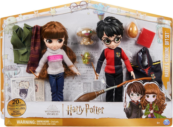 Коллекционные куклы Гарри Поттера и Гермионы Грейнджер, Wizarding World ...