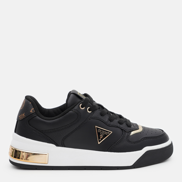 Женские кеды низкие Guess FLPCLK-FAL12-BLKBR 38 Black Brass ...