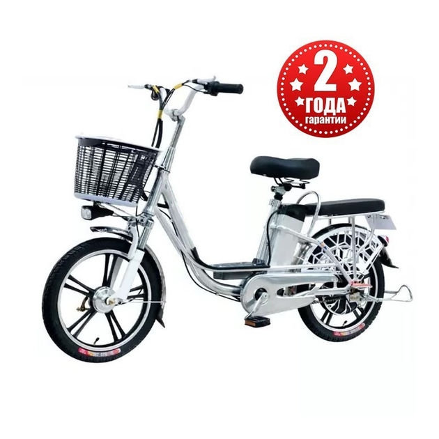 ROZETKA | Електровелосипед E-Bike V2 двомісний 18 дюймів (600W, 48V ...