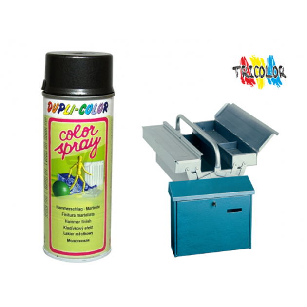 Эмаль аэрозольная Hammerfinish молотковая эффект, антрацит Dupli-Color ...
