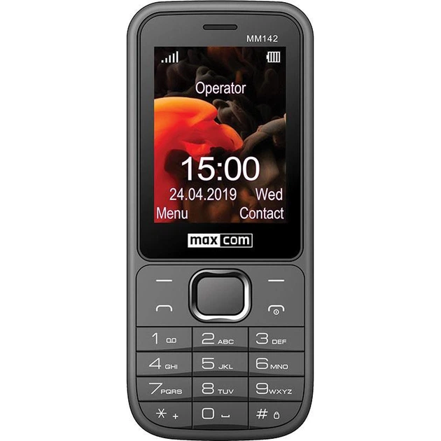 Телефон кнопочний Maxcom MM142 сірий – фото, отзывы, характеристики в ...