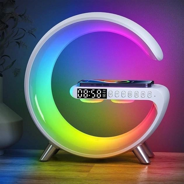 Настольная лампа с беспроводной зарядкой G-Smart G11 Ночник лампа с ...