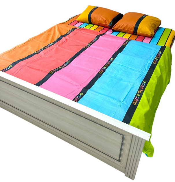 Полуторный комплект постельного белья из сатина "Colors of home ...