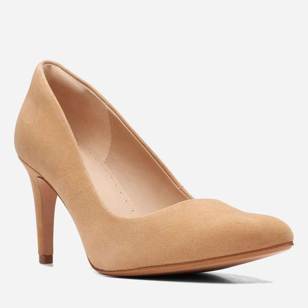 Женские лодочки Clarks CLA26172018 37 Коричневые (5059680146244 ...