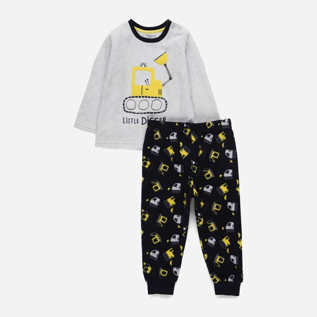 Детская флисовая пижама для мальчика Primark GD-00063437 92 см Серая ...