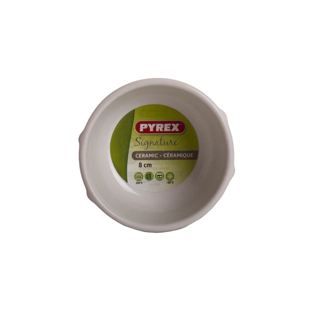 Форма для выпечки Pyrex Signature 80 мм порційна Біла (SG08BR1/7640 ...