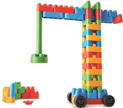 Конструктор PolyM Будівельник 80 деталей (6943478021518) – фото ...