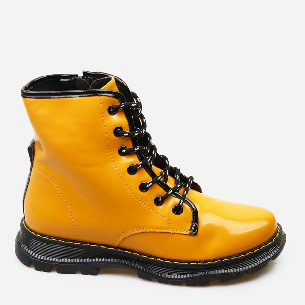 Женские берцы высокие VNV-F52-Yellow 36 23.5 см Желтые (2300000355383 ...