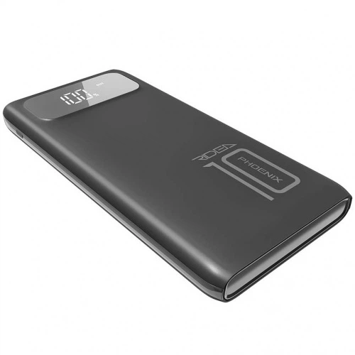 Додаткова Батарея Power Bank Ridea RP-D10L Phoenix10 10W digital display + lamp 10000 mAh ...