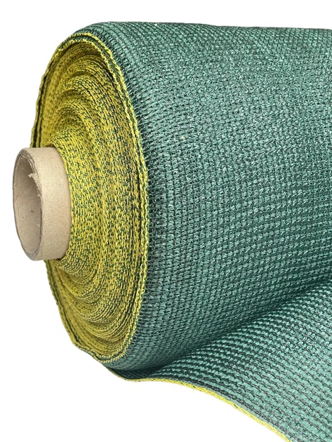 Сетка затеняющая защитная 90% 1,5м*50м, зеленый с черным, «Stop Ray ...