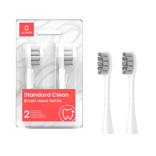 Насадка для электрической зубной щетки Xiaomi Oclean P1S12 Grey (2шт) сменные – фото, отзывы ...