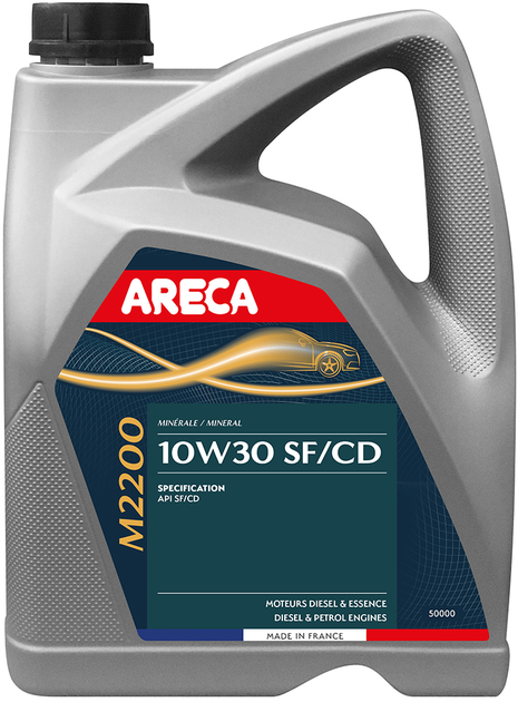 Моторное масло для генераторов ARECA M2200 10W-30 4 л (052171) – фото ...