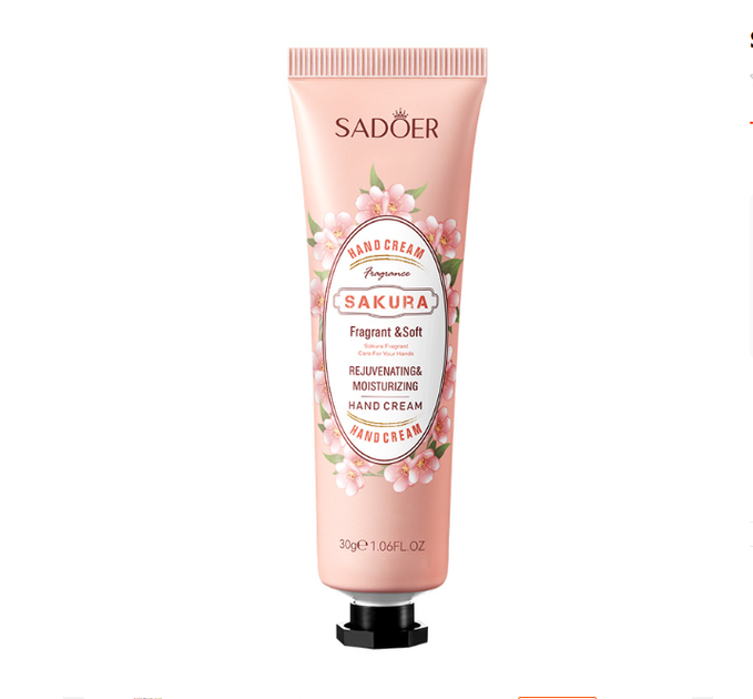 Увлажняющий крем для рук Sadoer Hand Cream Sakura с экстрактом сакуры ...