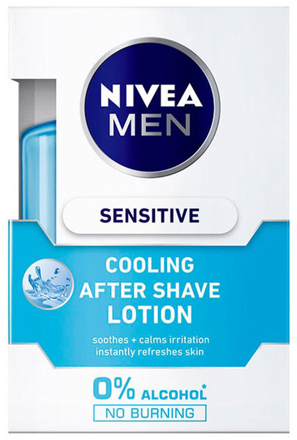 Лосьон Nivea Men Sensitive Cooling после бритья для чувствительной кожи ...