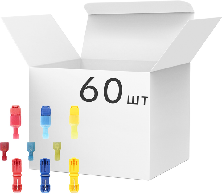 Набір обтискних клем Olkwl T подібні з ізоляцією 60 шт Ph050763