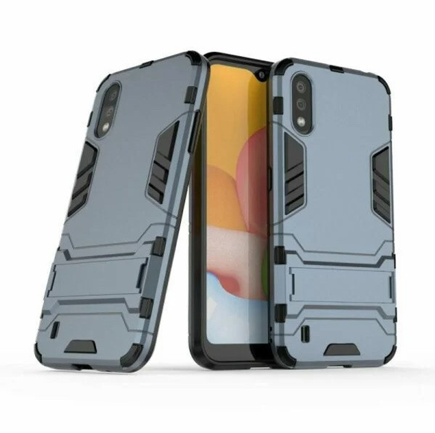 Чехол Transformer для Samsung A01 2020 / A015F противоударный темно ...