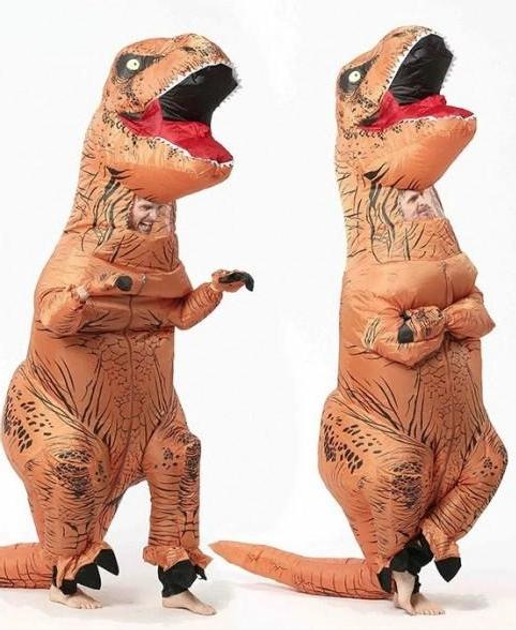 Костюм Тираннозавра T-Rex Костюм динозавра Надувной – фото, отзывы ...