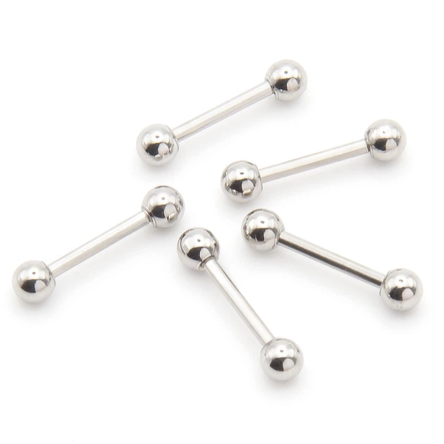 Сережка для пірсингу Штанга з нержавіючої сталі 1 6х16х5 мм 1 шт Платина ПС1605ш01 від