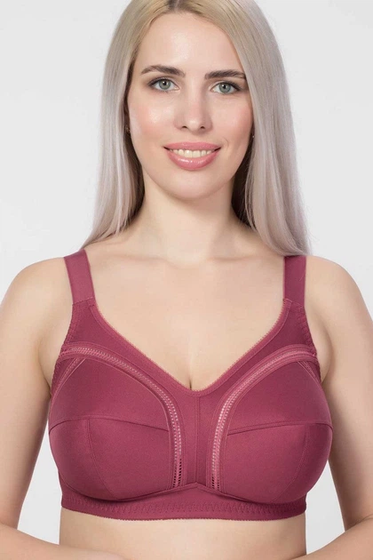 М'який бюстгальтер без кісточок 1405 marsala Elita 85E red (6000002784292) – Брендовая одежда ...